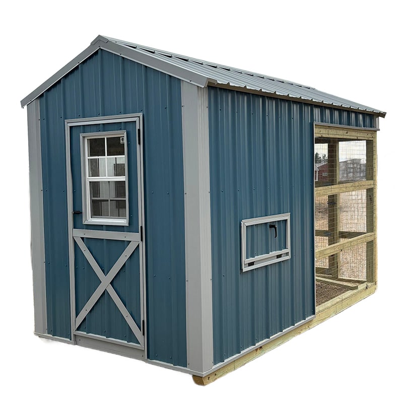 Driftless Outdoors Countryside Chicken Coop 6x12' - Multiple Color ...